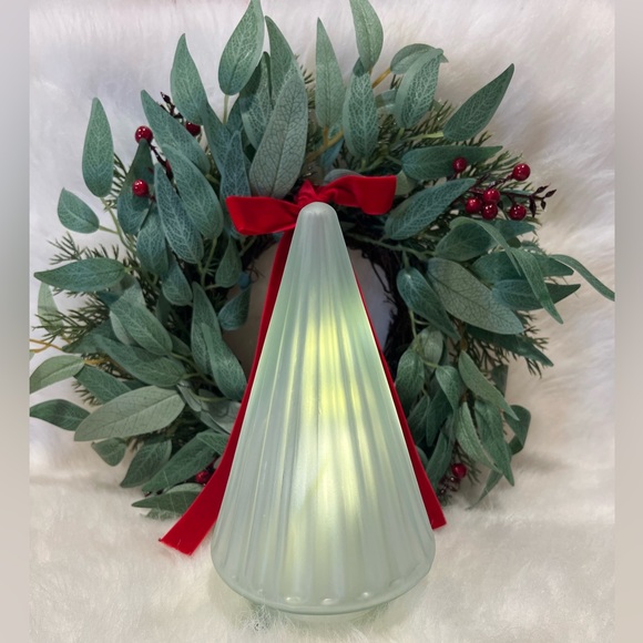 Target | Holiday | Target Lit Frosted Glass Tree | Poshmark
